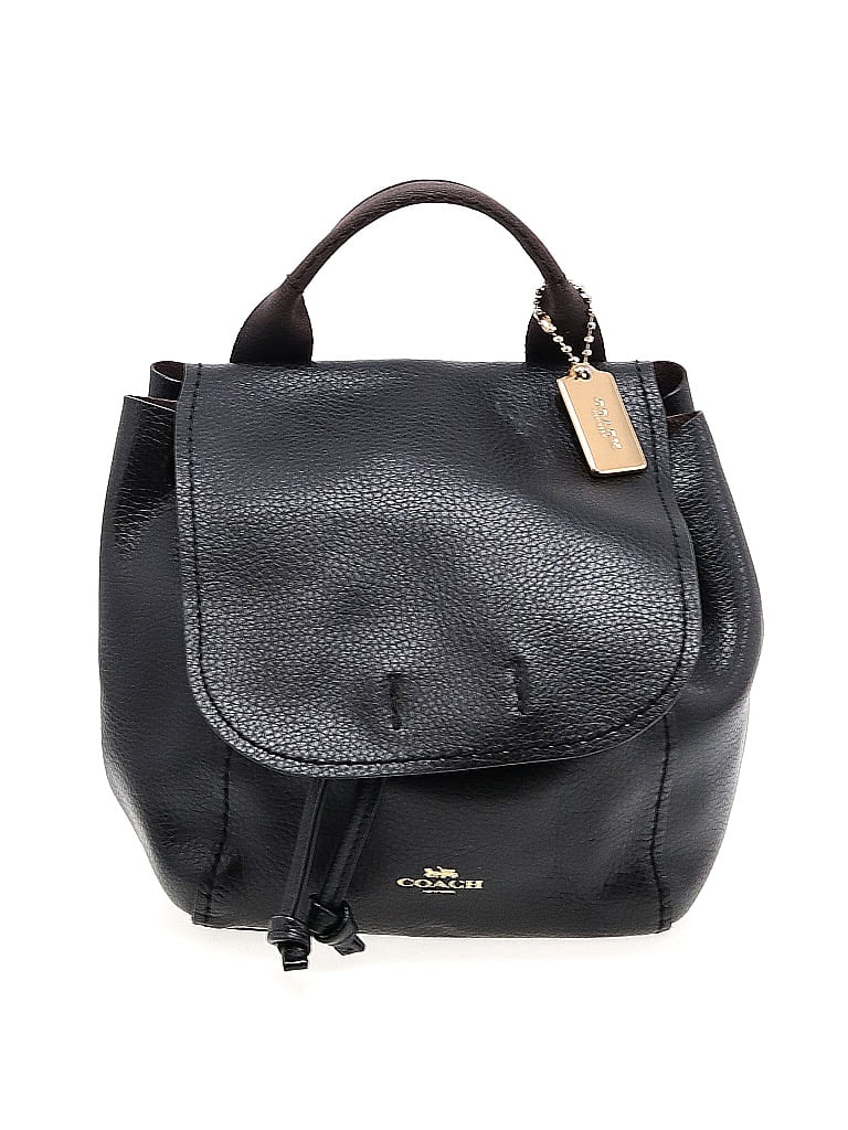 Coach Factory 100% Leather Black Leather Backpack One size - 61% off ...