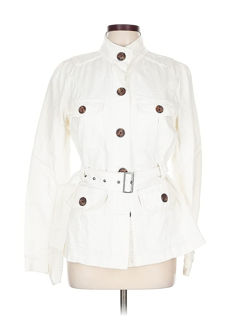 Converse One Star 100% Cotton White Ivory Jacket Size L - 43% off | ThredUp