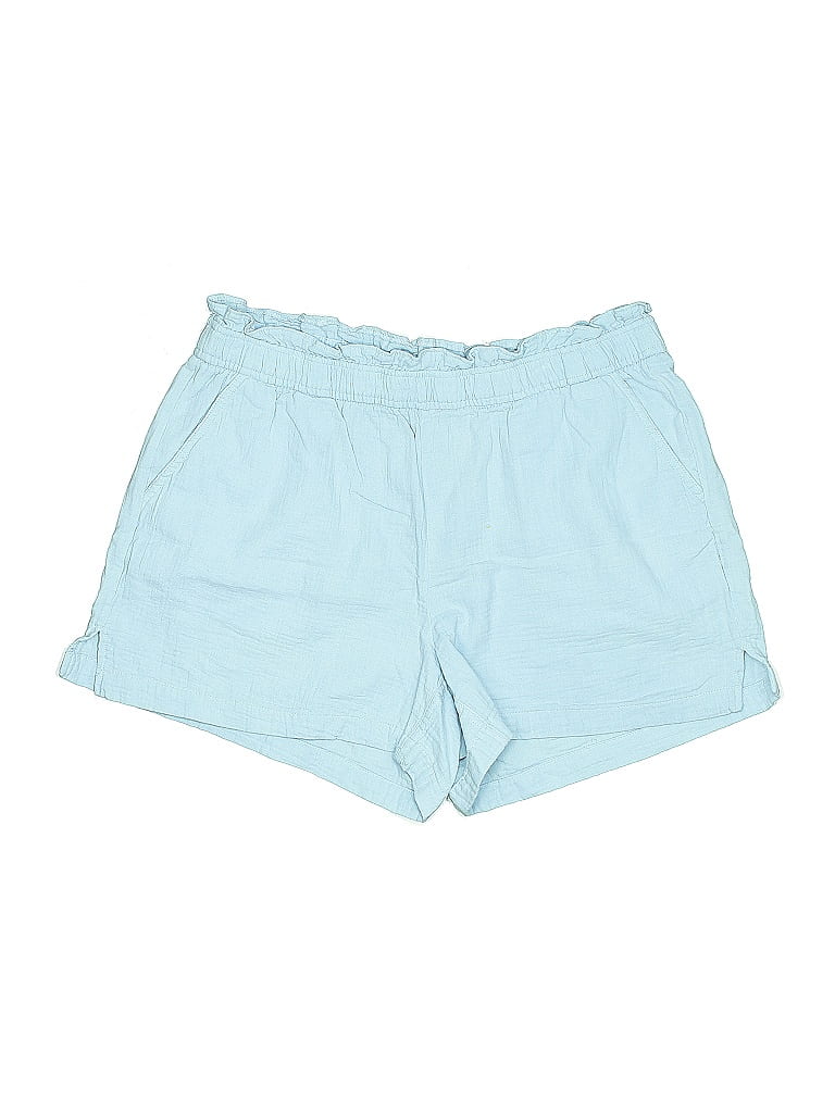 J.Crew Factory Store 100% Cotton Solid Blue Shorts Size L - 48% off ...