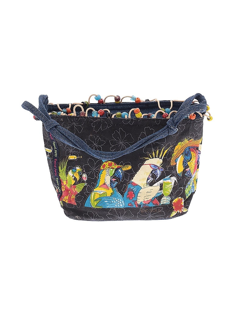 Soul Print Blue Black Shoulder Bag One size - 54% off | ThredUp