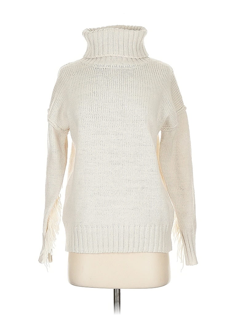 Willow & Wind Ivory Turtleneck Sweater Size XS - 58% off | ThredUp