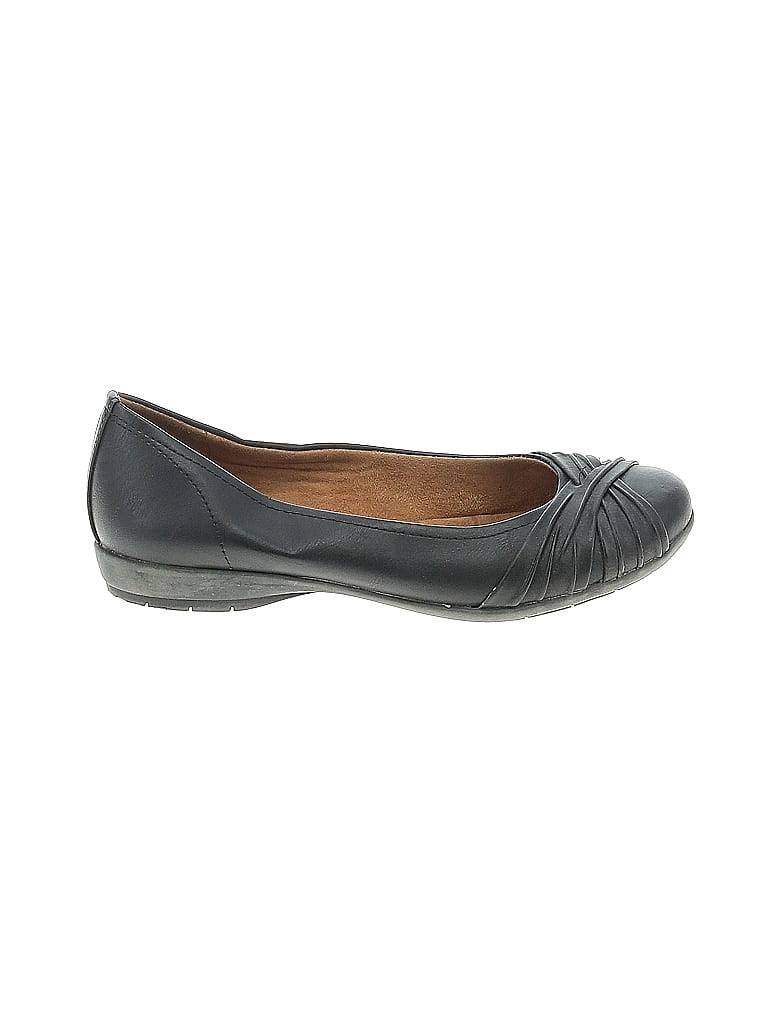 Natural Soul by Naturalizer Black Flats Size 6 1/2 - 43% off | ThredUp