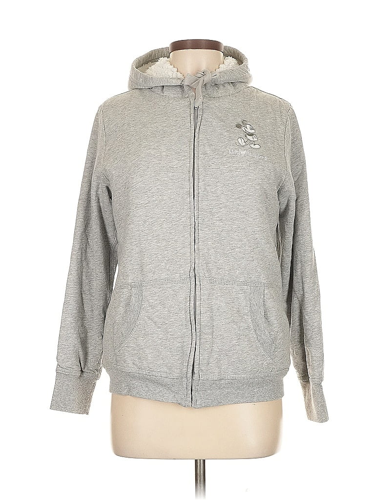 Disney Gray Zip Up Hoodie Size M - 28% off | ThredUp