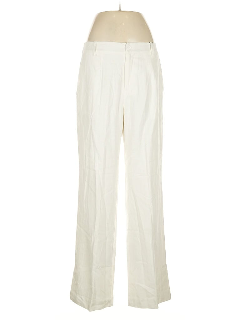 Sanctuary Ivory Linen Pants Size 29 waist - 69% off | ThredUp