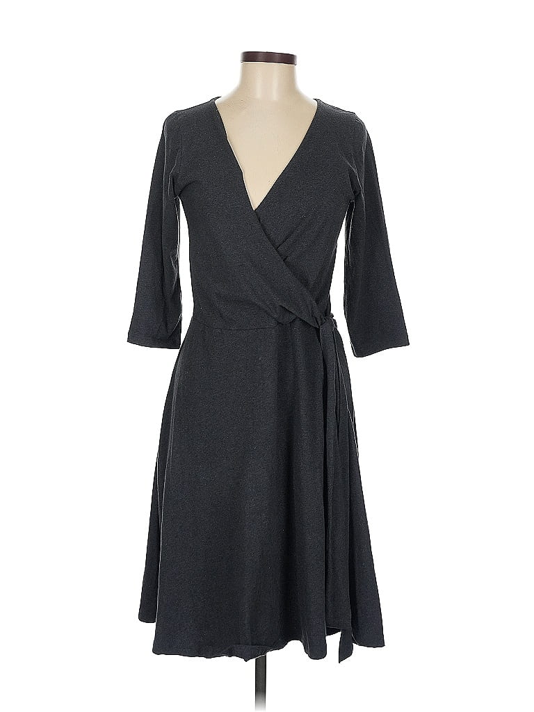Synergy Gray Casual Dress Size M - 68% off | ThredUp