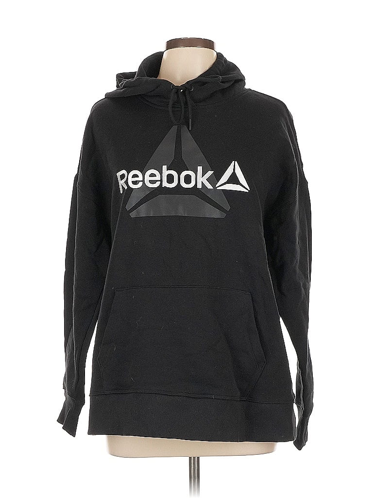 Reebok Black Pullover Hoodie Size L - 67% off | ThredUp