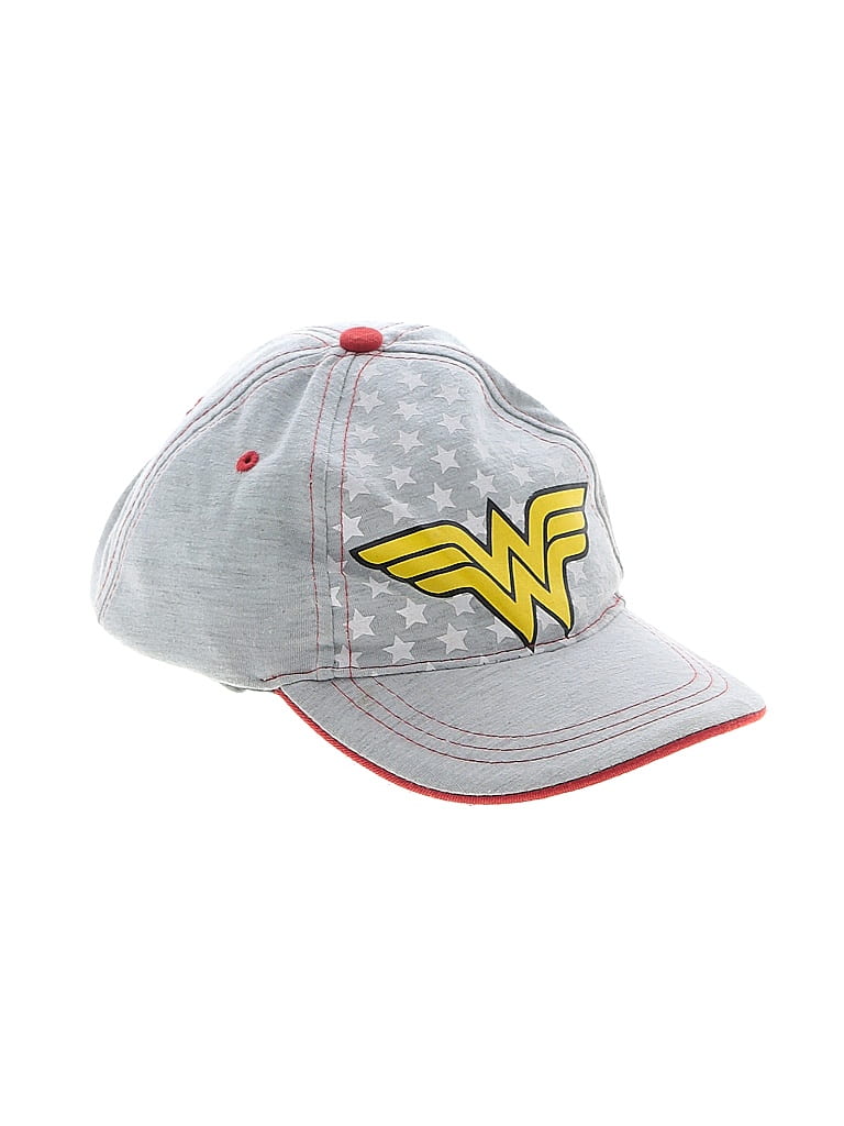 Wonder Woman 100% Polyester Gray Baseball Cap One size - 56% off | ThredUp