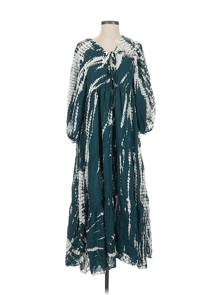 Young Fabulous & Broke Teal Casual Dress Size S - 73% off | ThredUp