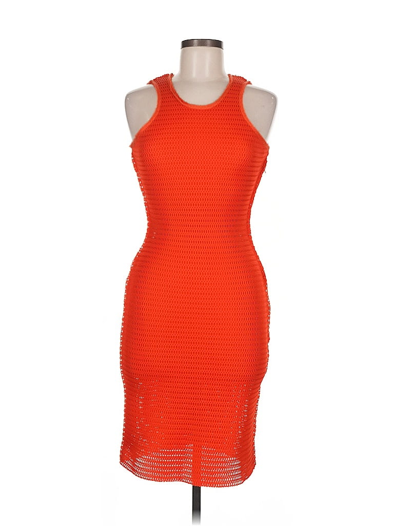 Lanvin 100% Polymide Orange Cocktail Dress Size EU (FR) 38 / US 6 - 67% off | ThredUp