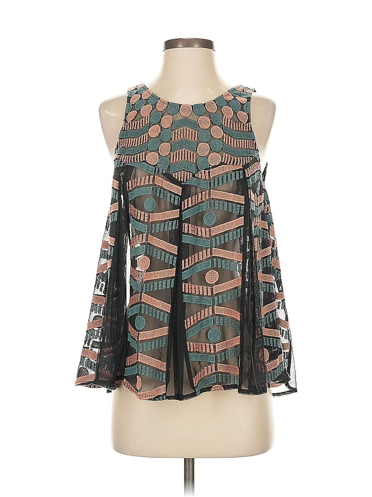 Akemi + Kin Green Sleeveless Blouse Size S - 67% off | ThredUp