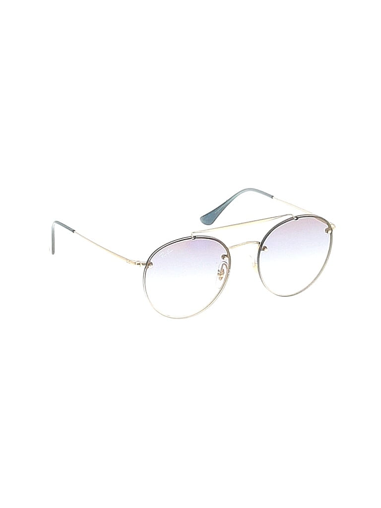 Ray-Ban Gold Blaze Round Double-Bridge Sunglasses One size - 49% off ...