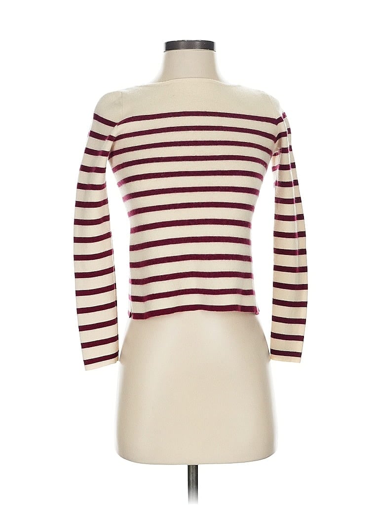 Gap 100% Merino Stripes Burgundy Wool Cardigan Size XS (petite) - 66% off | ThredUp