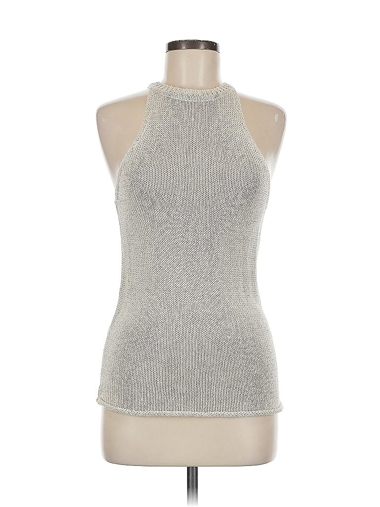 J by Joie Silver Tan Pullover Sweater Size M - 67% off | ThredUp