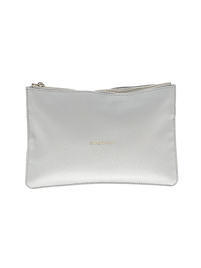 KATIE LOXTON Silver Gray Clutch One size - 54% off | ThredUp