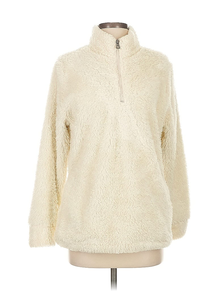 Weatherproof 100% Polyester Ivory Faux Fur Jacket Size S - 73% off ...