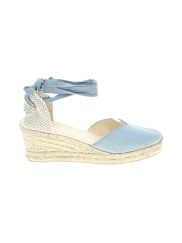 Soludos Blue Wedges Size 9 1/2 - 55% off | ThredUp