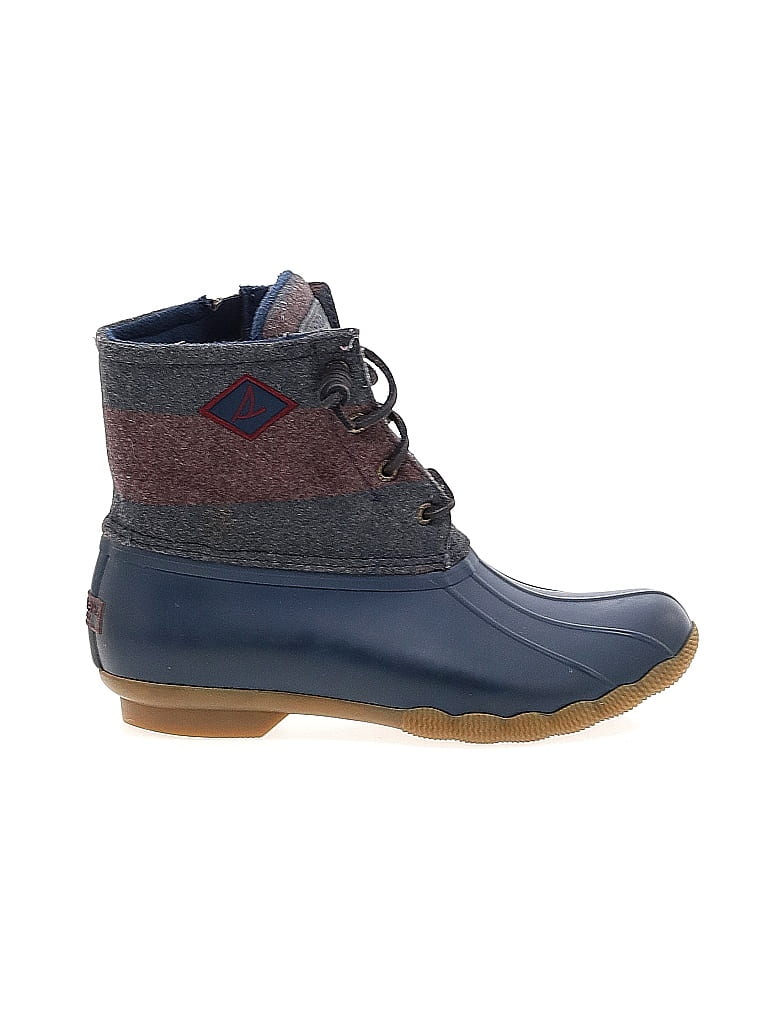 Sperry Top Sider Blue Rain Boots Size 8 - 40% off | ThredUp
