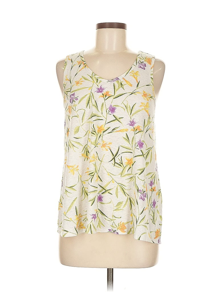 Gap Outlet Ivory Sleeveless Blouse Size M - 48% off | ThredUp