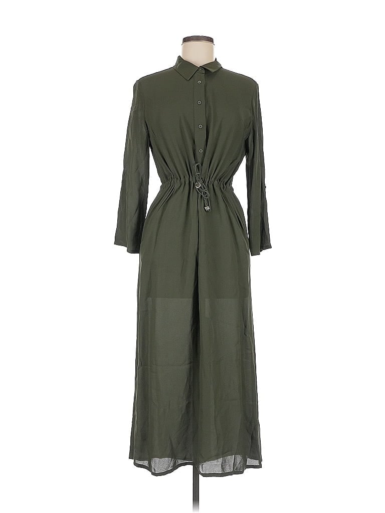 French Connection 100% Viscose Green Casual Dress Size 6 - 70% off ...