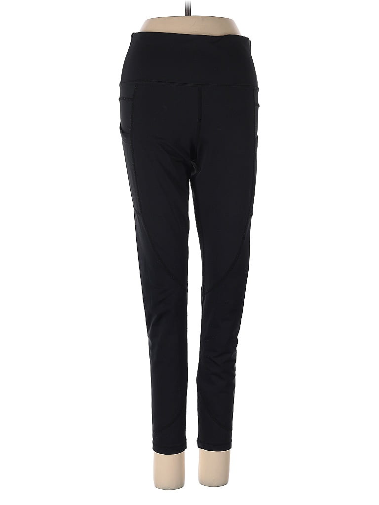 Zyia Active Solid Black Active Pants Size 4 - 57% off | ThredUp