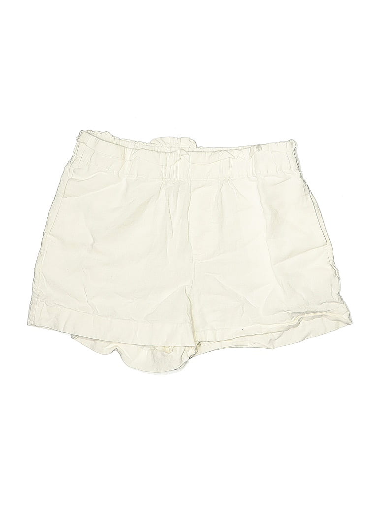 A New Day Solid Ivory Shorts Size M - 25% off | ThredUp