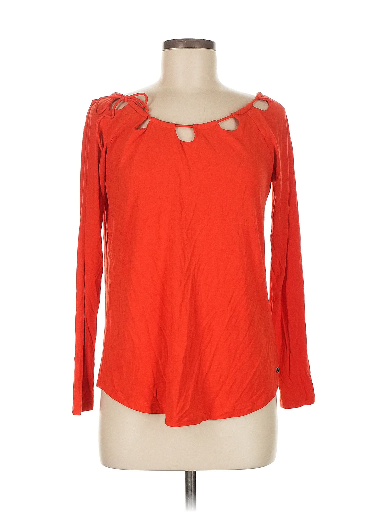 Fabletics Women Red Long Sleeve Top M | eBay