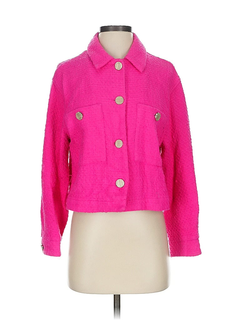 Zara Pink Jacket Size S - 54% off | ThredUp