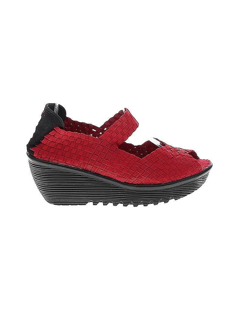 Bernie Mev Red Wedges Size EU 37 - 58% off | ThredUp