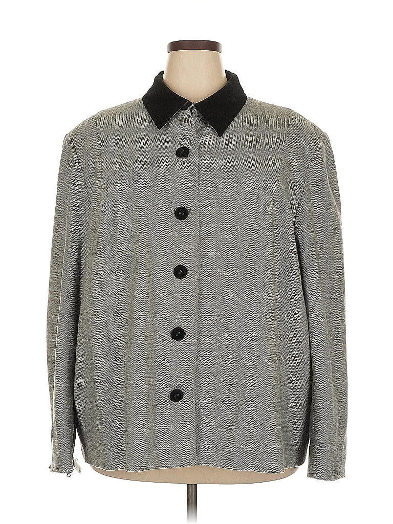 Koret Gray Coat Size 24 - 68% off | ThredUp