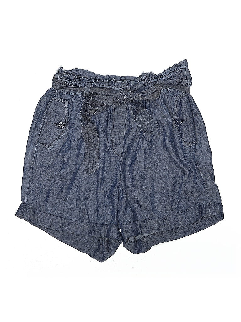 Trina Turk Blue Denim Shorts Size M - 80% off | ThredUp