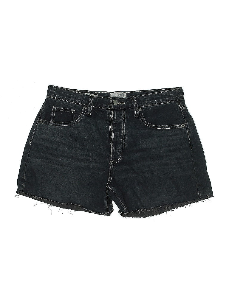 Universal Thread Black Denim Shorts Size 6 - 21% off | ThredUp