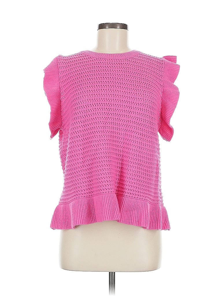 THML Pink Short Sleeve Top Size M - 56% off | ThredUp