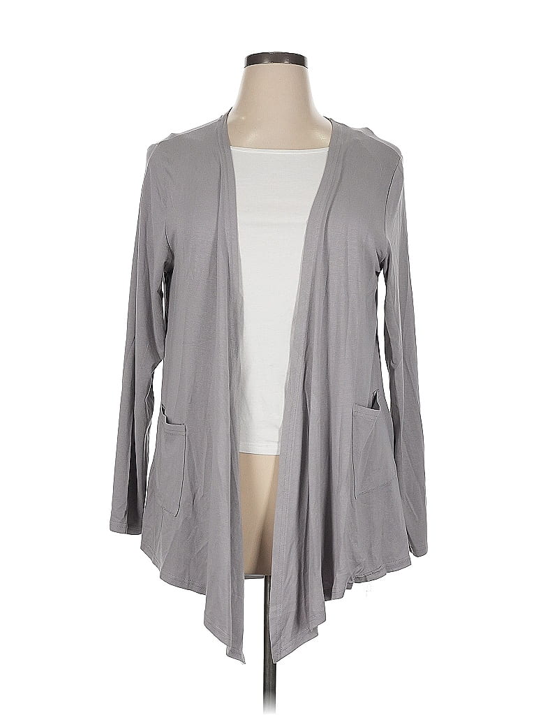 Town Cat Gray Cardigan Size XL - 68% off | ThredUp