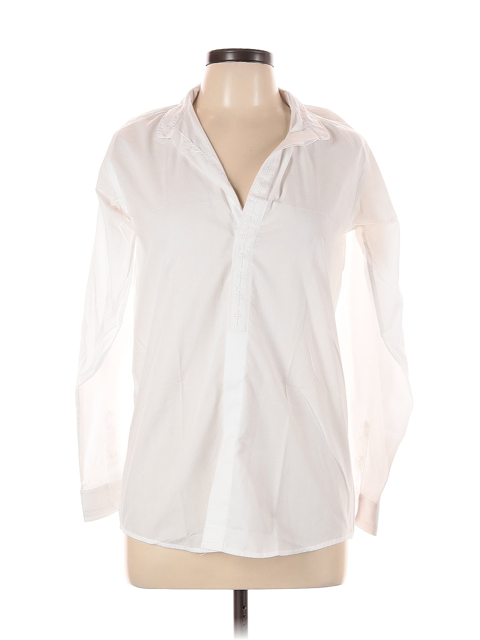 Assorted Brands Women White Long Sleeve Blouse 18 Plus | eBay