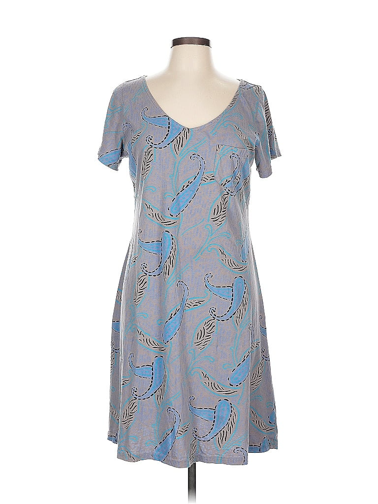Fresh Produce 100% Cotton Paisley Gray Casual Dress Size L - 61% off ...