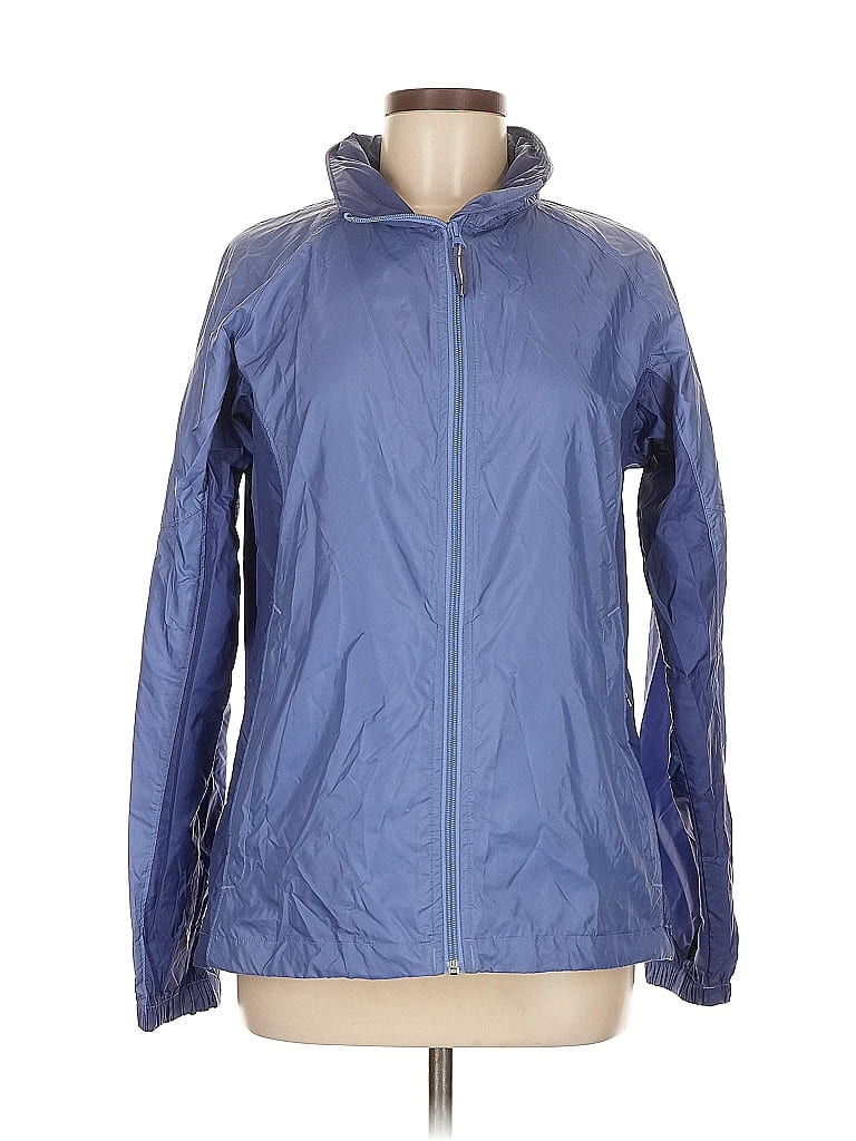 Columbia 100% Nylon Blue Windbreaker Size M - 53% off | ThredUp
