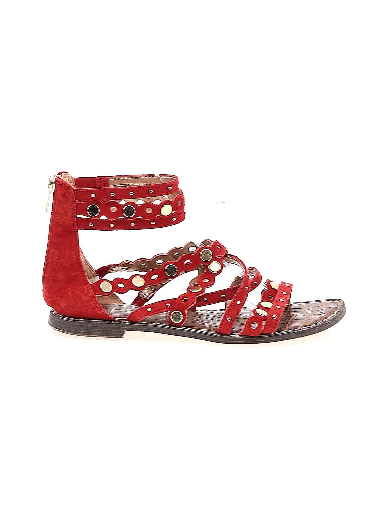 Sam Edelman Red Sandals Size 7 - 64% off | ThredUp