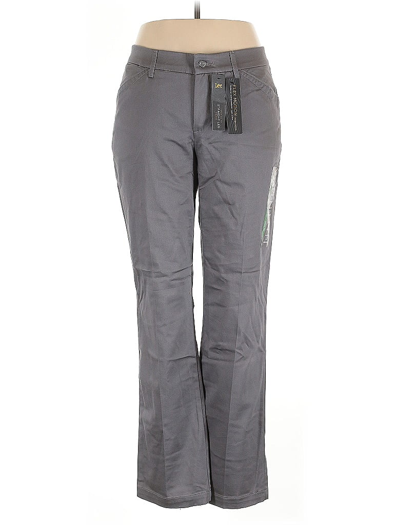 Lee Gray Casual Pants Size 10 - 56% off | ThredUp