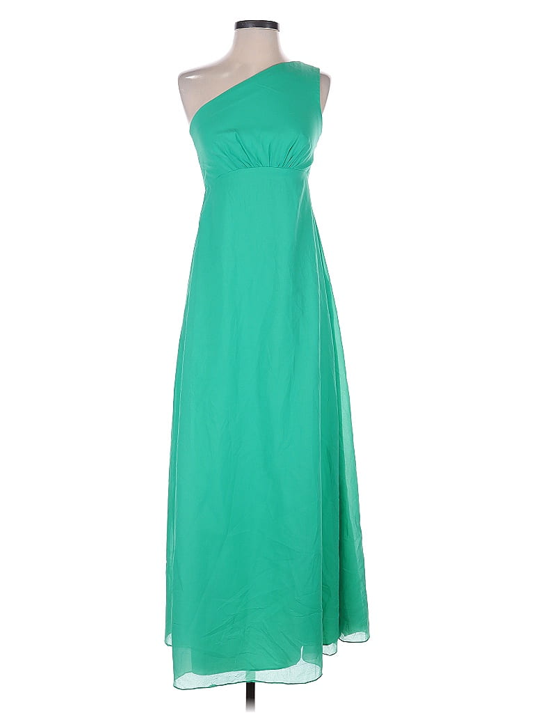Priscilla Color Block Green Vibrant Green Dress for All-Seasons One ...
