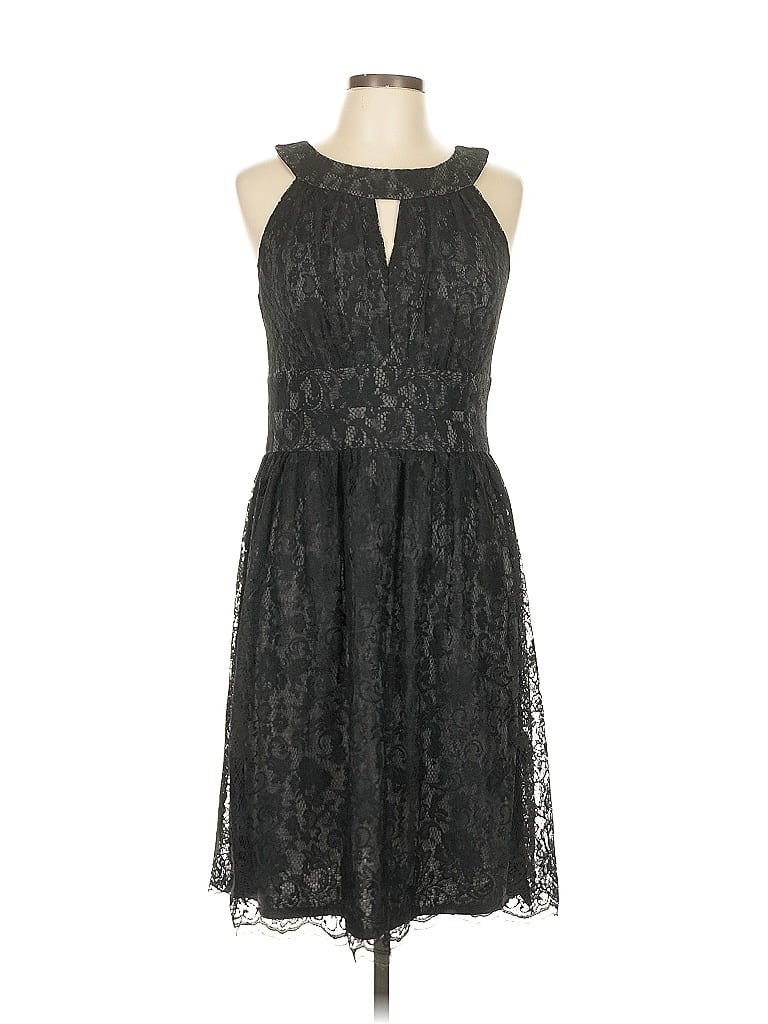 Suzi Chin Black Cocktail Dress Size 12 - 78% off | ThredUp