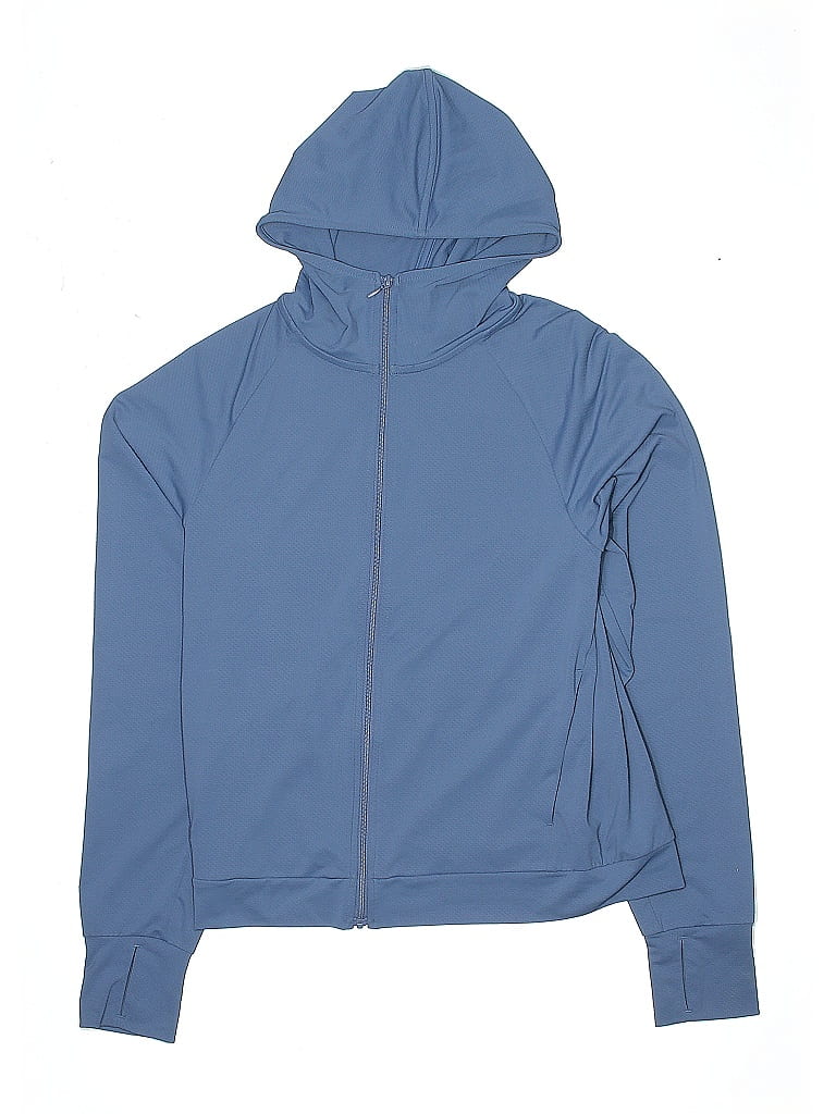 Uniqlo Blue Zip Up Hoodie Size S (baby) - 31% off | ThredUp