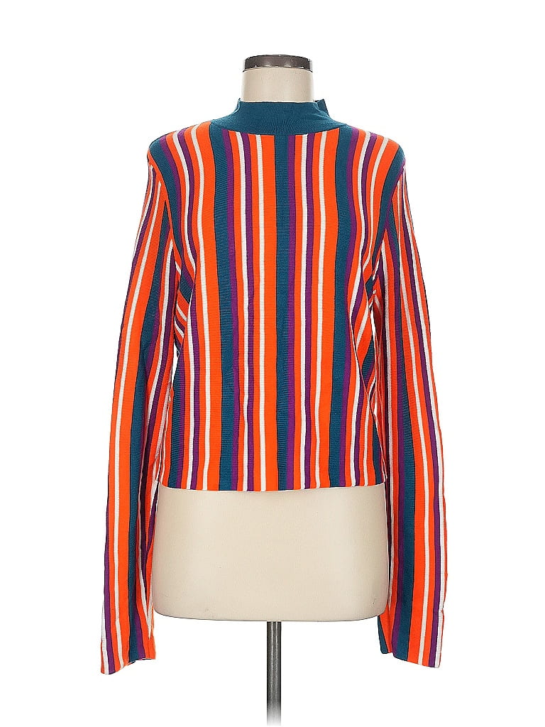 VICTOR GLEMAUD for Target Stripes Orange Pullover Sweater Size M - 71% ...