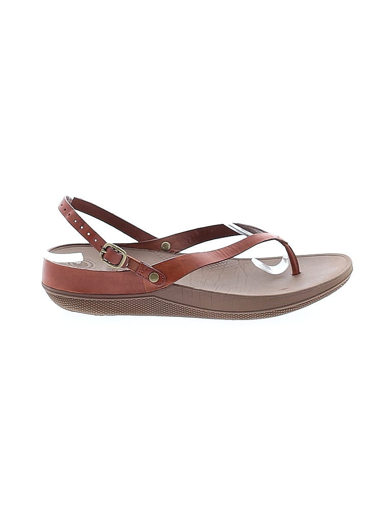 FitFlop Brown Flip Flops Size 8 - 39% off | ThredUp