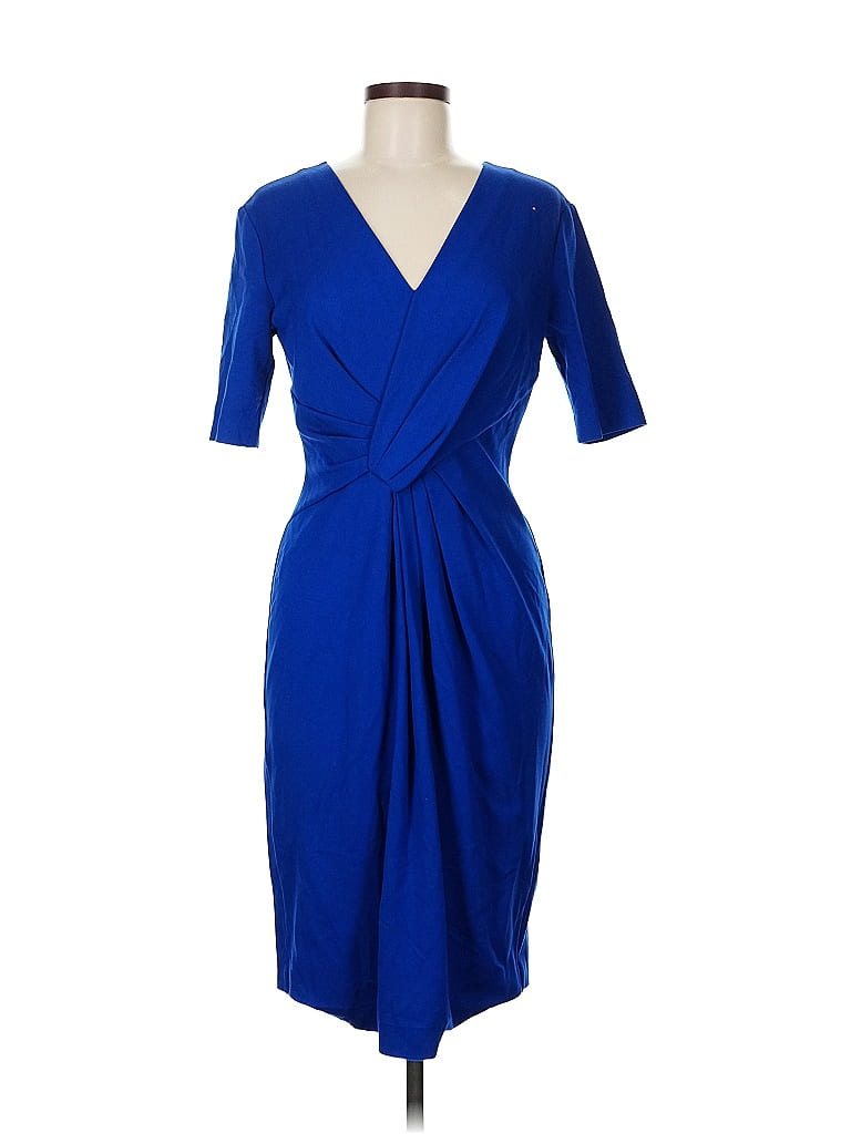 Escada Blue Cocktail Dress Size EU 38 / US 8 - 86% off | ThredUp