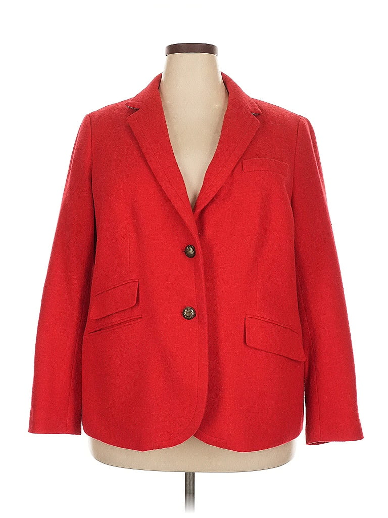 Talbots Red Blazer Size 18 - 74% off | ThredUp