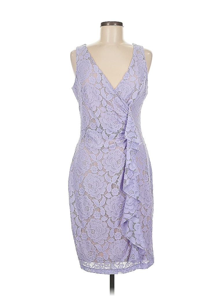 Ivanka Trump Purple Cocktail Dress Size 6 - 81% off | ThredUp