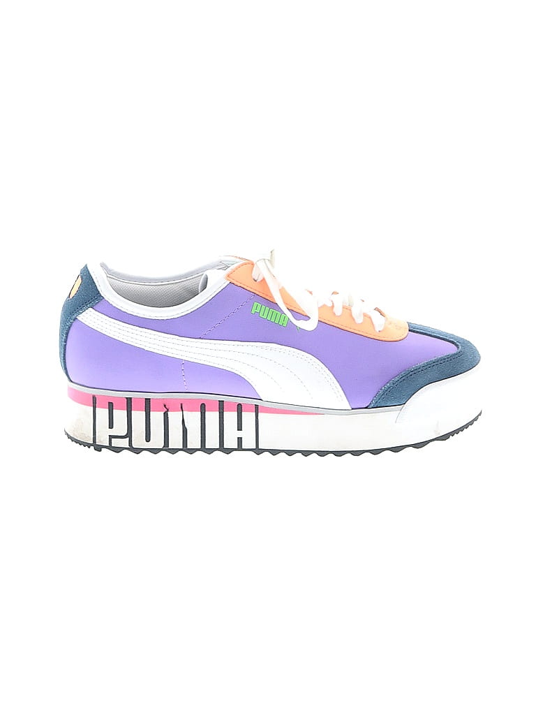 Puma Graphic Purple Sneakers Size 8 - 40% off | ThredUp