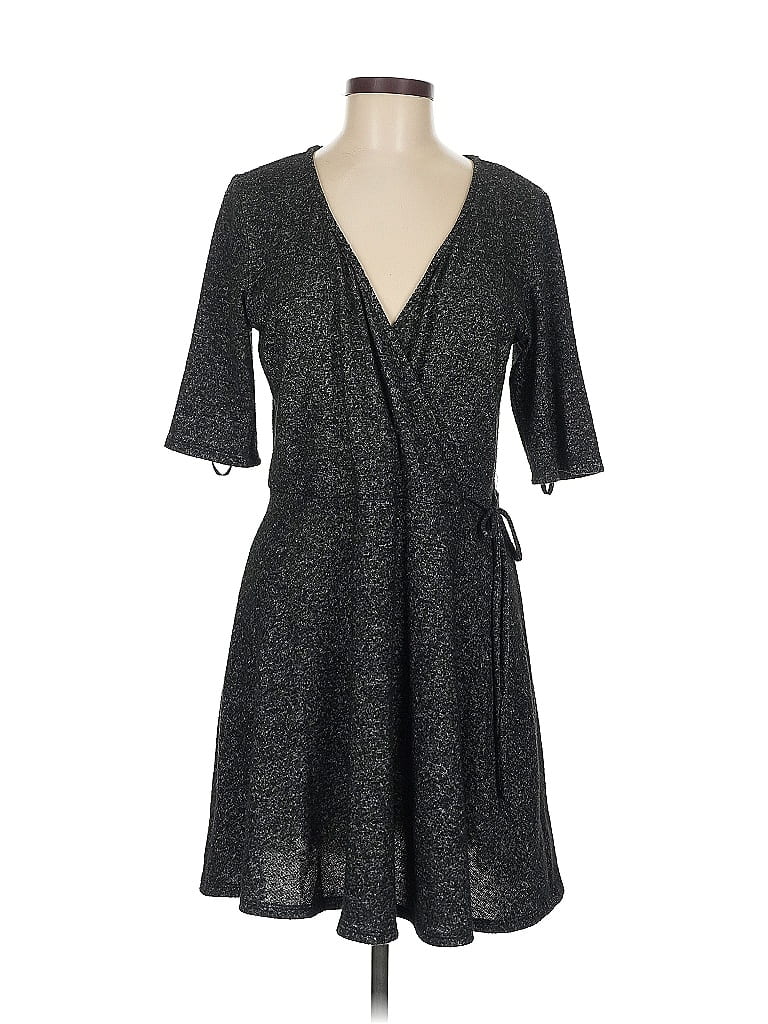 Fortune + Ivy Gray Casual Dress Size M - 56% off | ThredUp
