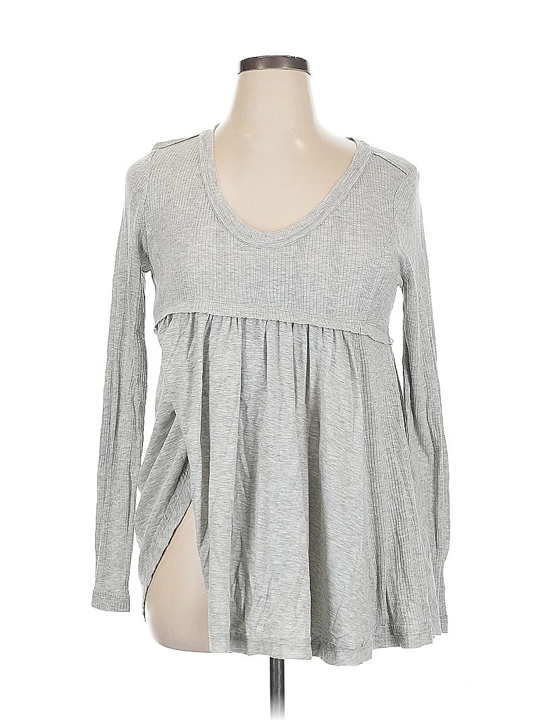 True Craft Gray Long Sleeve Top Size XL - 62% off | ThredUp