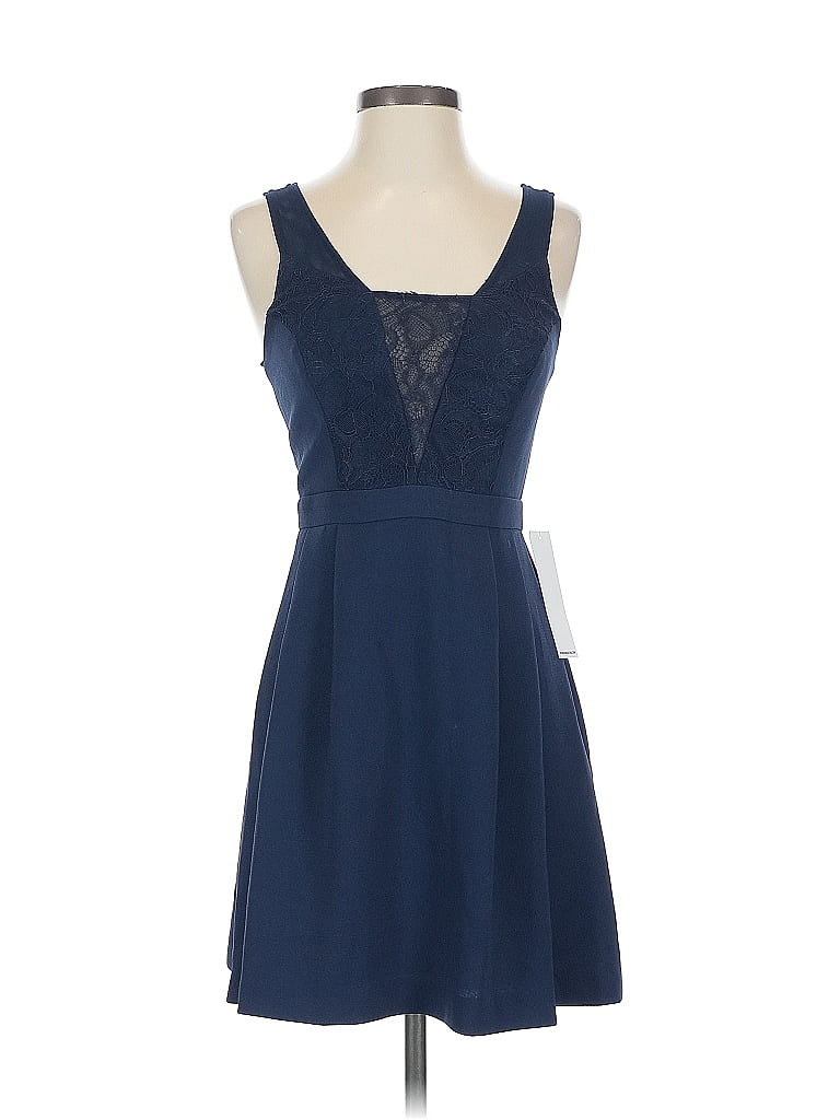 BCBGeneration 100% Polyester Blue Cocktail Dress Size 0 - 76% off | ThredUp